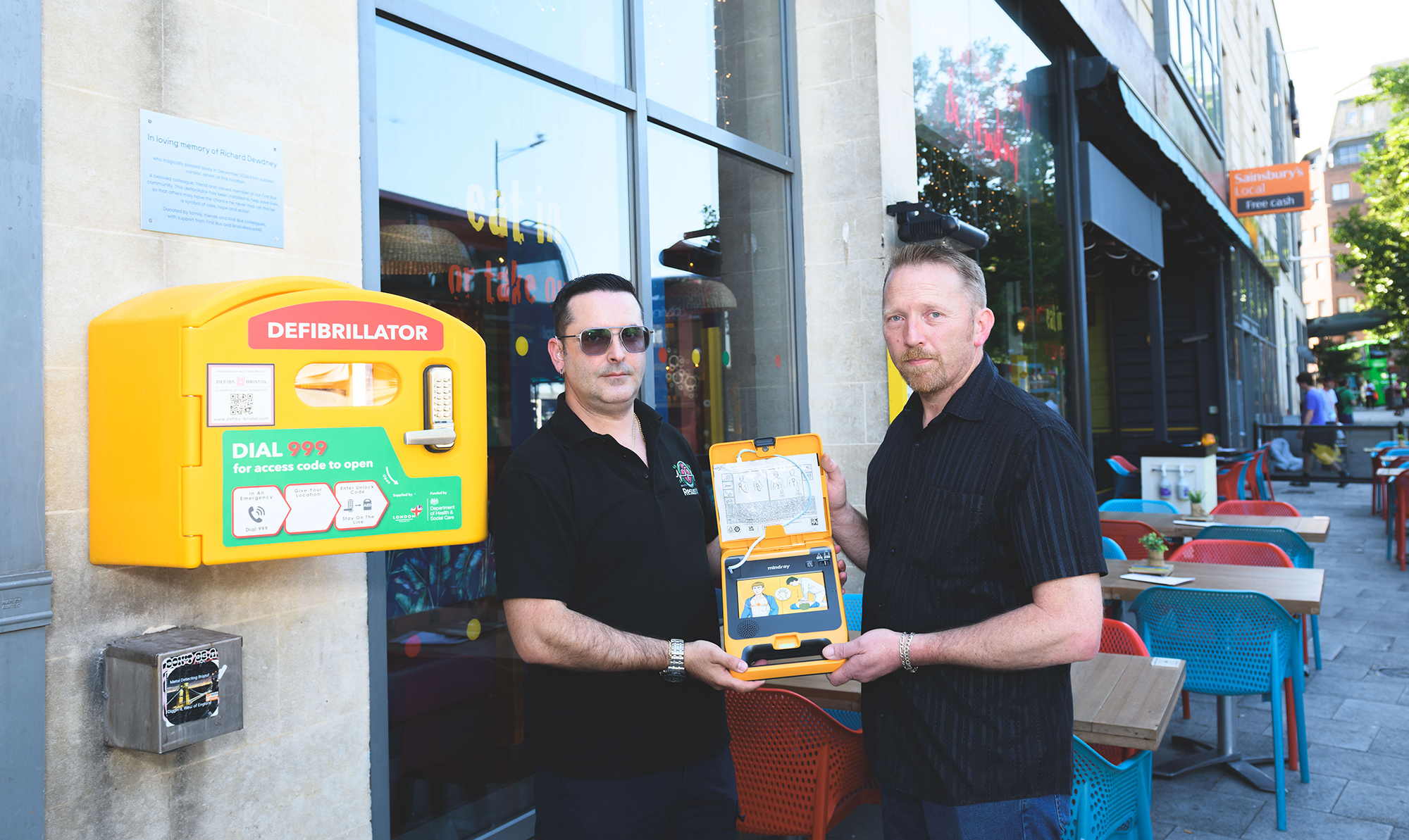 Carlos’s defibrillator campaign keeps driver’s memory alive - Hanham ...