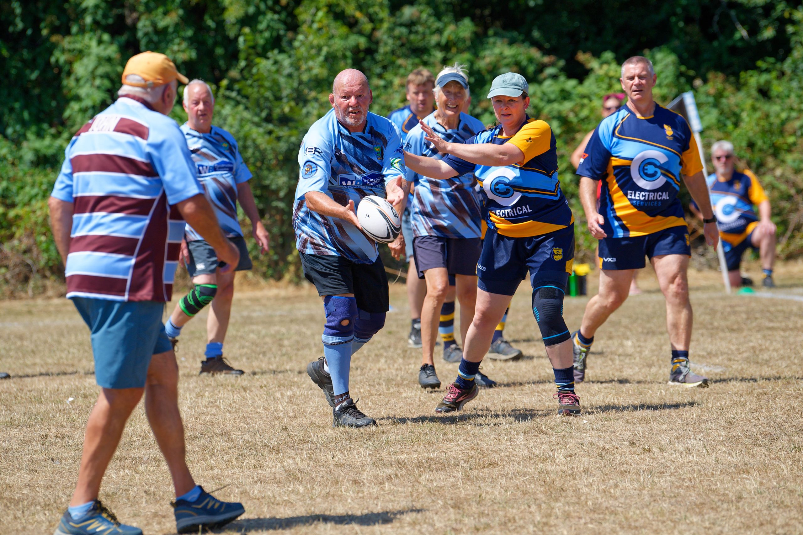 Club hosts world's largest walking rugby festival - Hanham & Longwell ...