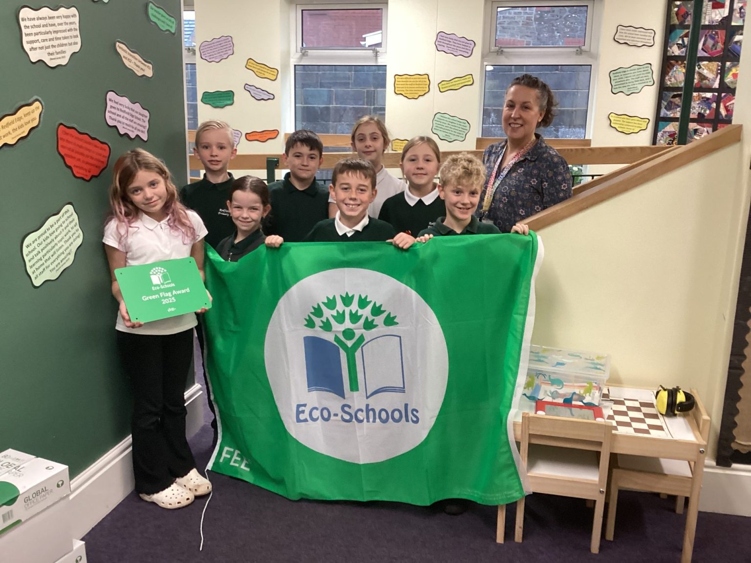 Pupils earn Green Flag award - Hanham & Longwell Green Voice